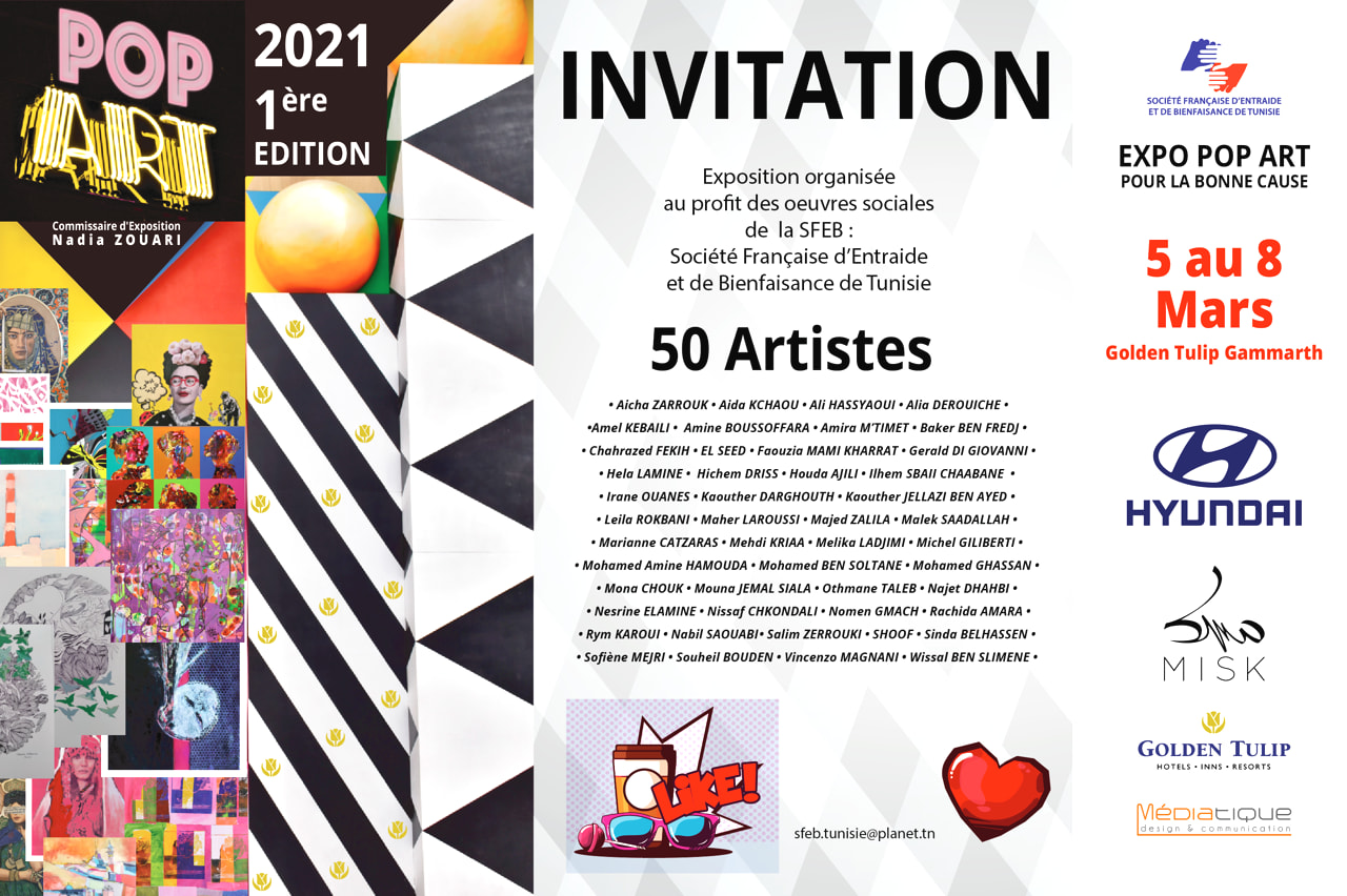 Divers :: Biennale de l'art POP ART 2021 | HAYA Magazine